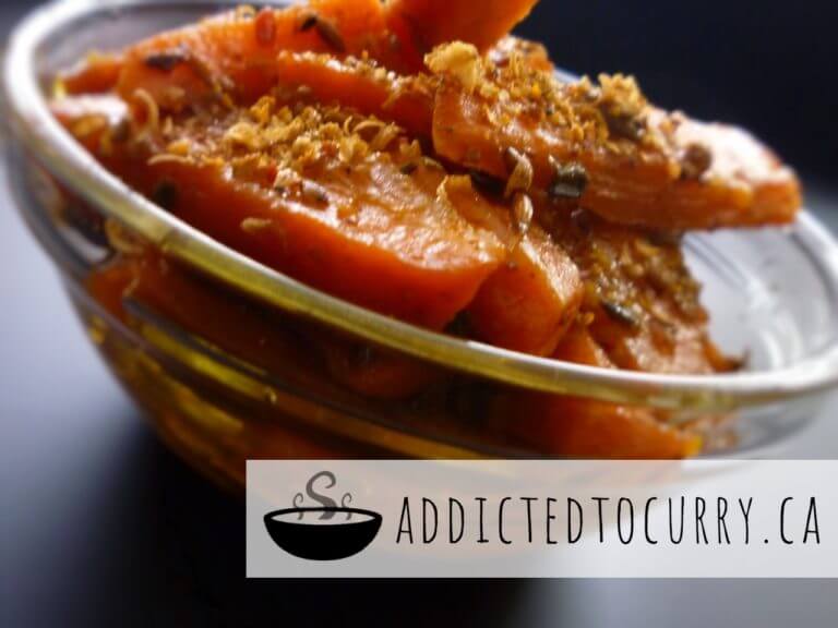 Zesty Carrot Achar - Addicted to Curry